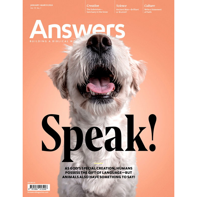 Answers Magazine - Vol. 19.1 | Answers In Genesis UK/Europe
